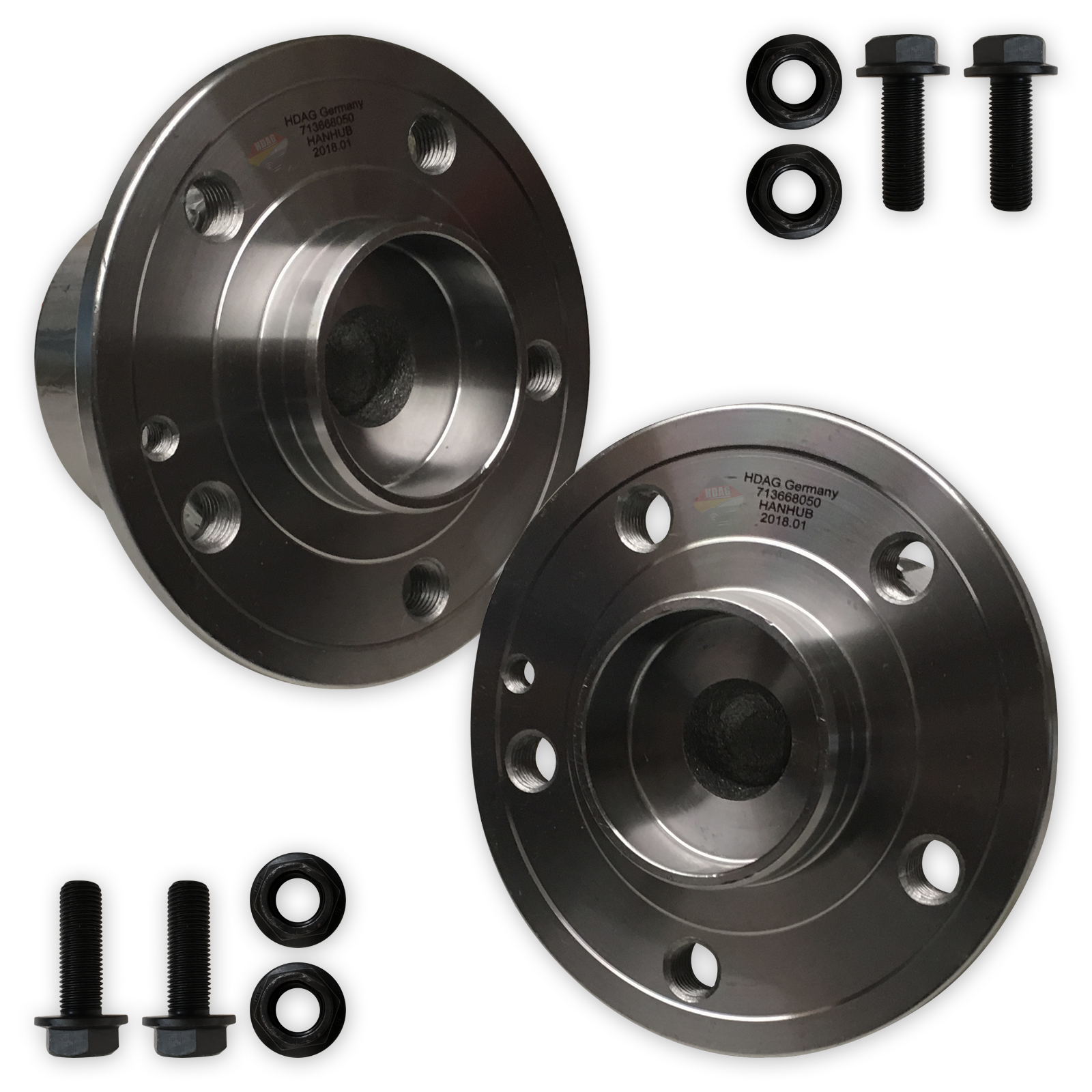 For Mercedes Benz Vito W639 2x Front Hub Wheel Bearing Kit Pair Left ...